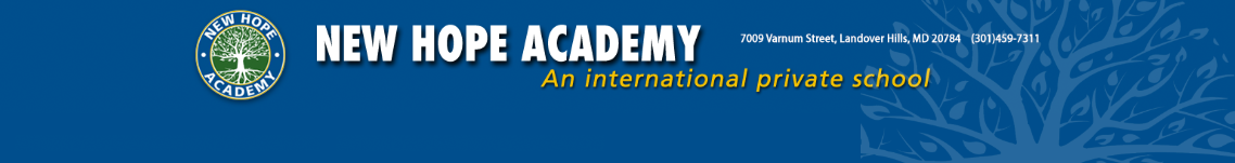 New Hope Academy - New Student Admissions